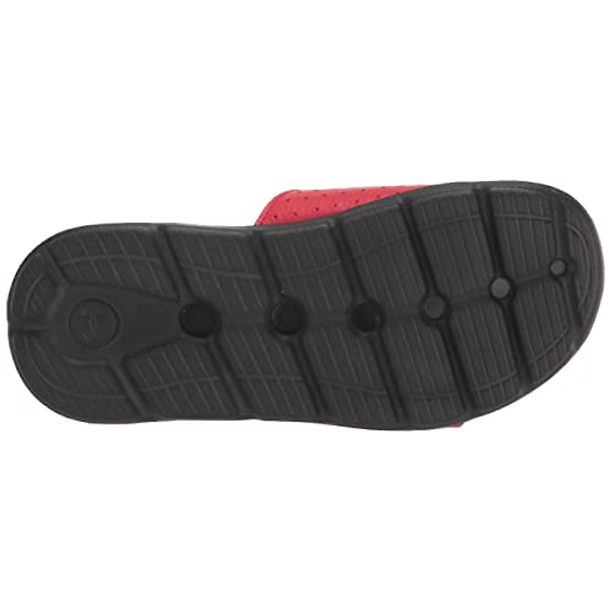 Under Armour boys Ignite Pro Slide Sandal, (600) Red/Black/Black, 12 Little Kid US