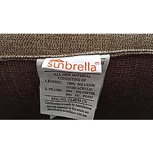 Palm Tree Outdoor Patio Set 4 pc Swivel Bar Stools Dark Bronze Cast Aluminum (30", Sunbrella Sesame)