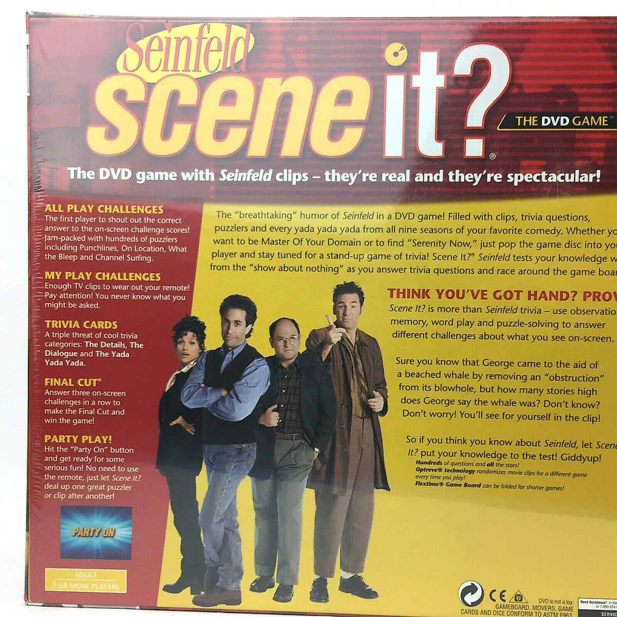 Mattel Scene It? DVD Game - Seinfeld Edition