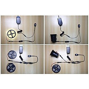 Sensky BS010W DC 12v to 30v PIR Motion Activated Sensor Switch DIY LED Lighting ( Delay Time, Sensor Distance Adjustable )