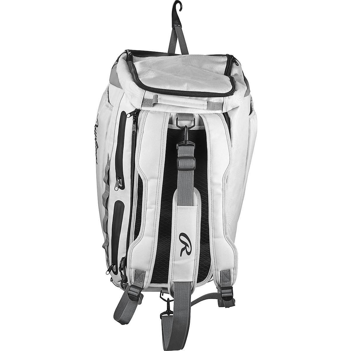 Rawlings | MACH Hyrbid Backpack/Duffle Equipment Bag | Baseball & Softball | White