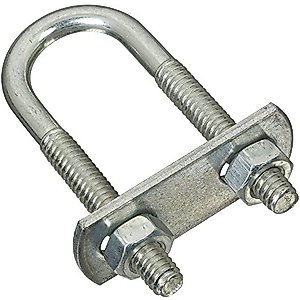 National Hardware N222-075 2190 U Bolts in Zinc, #112-1/4"x3/4"x2-1/2"