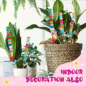 Crowye 400 Pieces Large Hole Beads Bulk for Jewelry Making 10 mm/ 0.47 Inches Mixed Color Resin European Craft Beads for DIY Bracelet Necklace(Vivid)