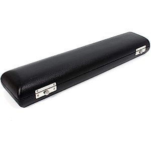 Jiayouy B Foot Joint Flute Case 17 Hole flute Bag Box PU Leather for Flute Players Musician Gift