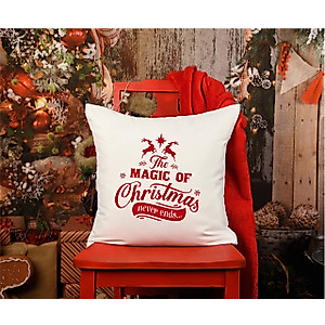 SEC Apparel Christmas Iron on for Shirts and More The Magic of Christmas Never Ends