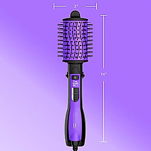 INFINITIPRO BY CONAIR The Knot Dr. All-in-One Oval Dryer Brush, Hair Dryer & Volumizer, Hot Air Brush