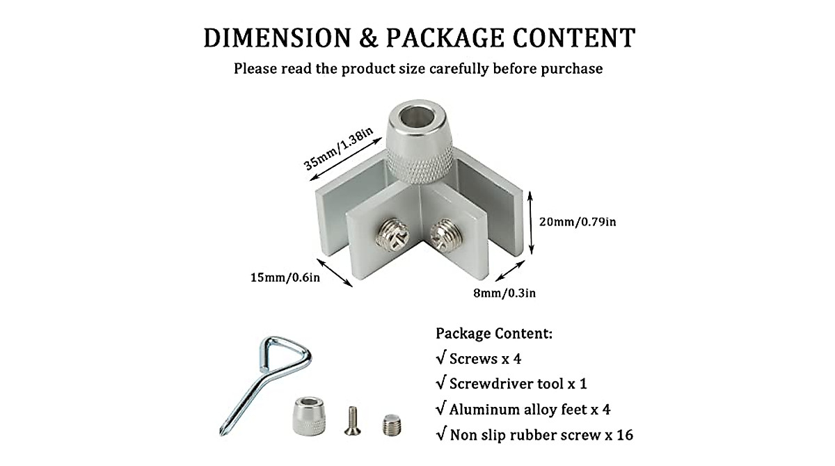 Hotwolf 8Pcs Glass Connector Kit for Fire Pits