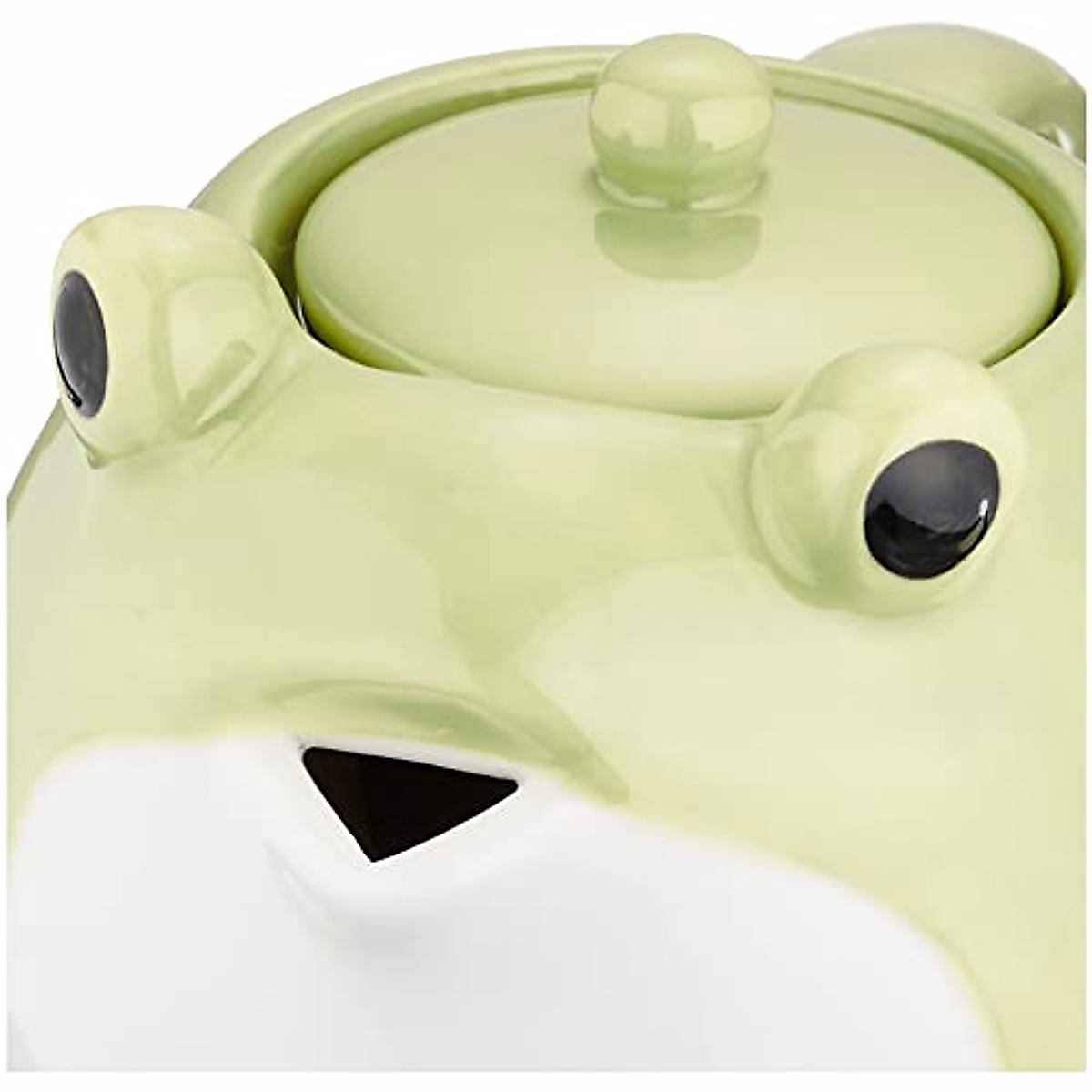 SAN3293 Cute Tableware Teapot & Tea Cup Set, Frog Parent-Child, 20.3 fl oz (600 ml), 5.1 fl oz (140 ml)