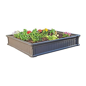 Lifetime 60065 Raised Garden Bed, 4 by 4 Feet, 1 Bed