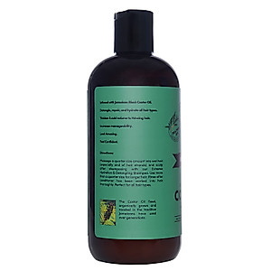 Sunny Isle Jamaican Black Castor Oil Tea Tree Mint Conditioner 12oz | Extreme Hydration & Detangling | Hair Growth & Itchy Scalp