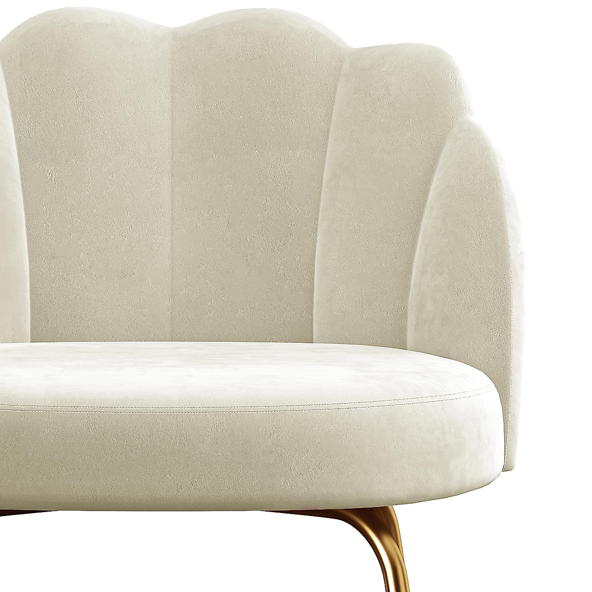 Hillsdale Catalina Vanity Stool for Make-up Rooms and Bathrooms, White