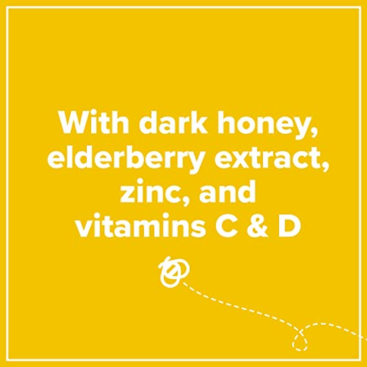 Zarbee's Adult Daytime Cough Syrup + Immune With Honey, Real Elderberry, Vitamin C, D & Zinc For Immune support, Drug & Alcohol-Free, Gluten-Free, Ages 12+, Natural Berry Flavor, 8 Fl. Oz,Liquid