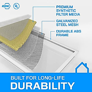 K&N 14x20x1 HVAC Furnace Air Filter, Lasts a Lifetime, Washable, Merv 11, the Last HVAC Filter You Will Ever Buy, Breathe Safely at Home or in the Office , HVC-11420, 1 Count (Pack of 1)