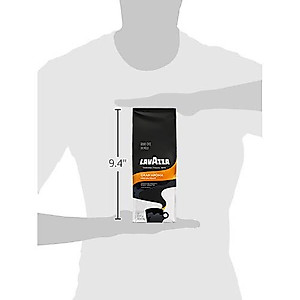 Lavazza Gran Aroma Ground Coffee Blend, Light Roast, 12-Ounce Bags (Pack of 6), Value Pack, Rich Flavor with Notes of Dried Fruit
