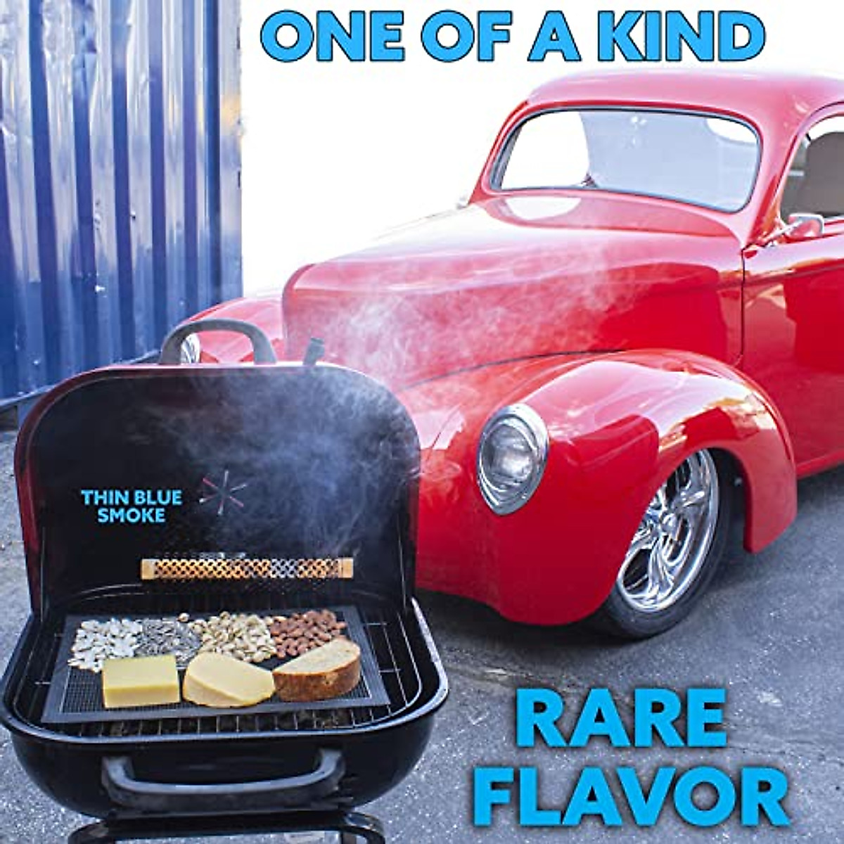 Kona Smoker Grilling Pellet Sets 8X /1 Pound Variety Pack (8 pounds Total), 100% Oak+100% Hickory+Sweetwood Blend+Premium Blend+100% Apple+100% Cherry+Supreme Blend+100% Mesquite Acacia