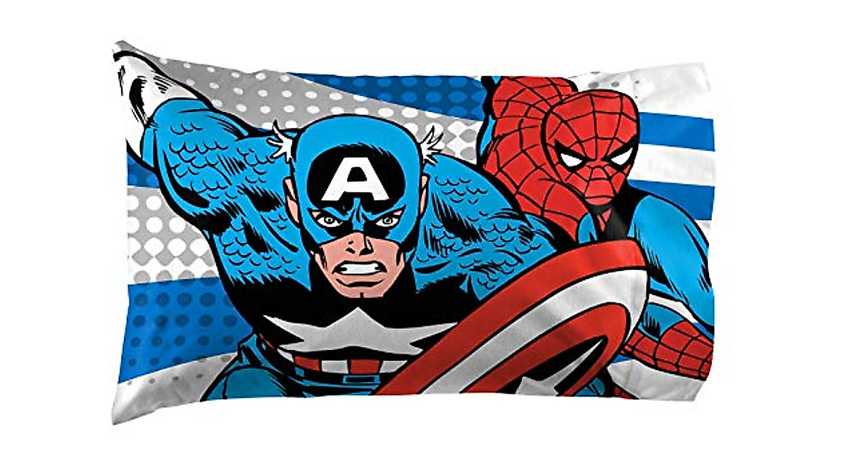Avengers Twin Bed Set - Kids Marvel Bedding by Jay Franco