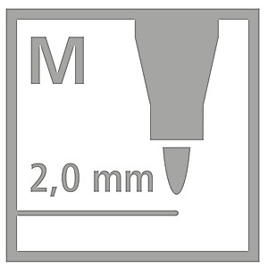 Stabilo 015187 Power Wallet Coloring Pens , Set of 24 , Multicolored