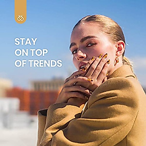 Beetles Gel Nail Polish with Blooming Gel Amber Attraction, 5 Colors Gel Polish White Burgundy Brown Gel Polish 1pcs Clear Blooming Gel Polish Fall Gel Nail Polish Soak Off Uv Nail Gel Nail Art