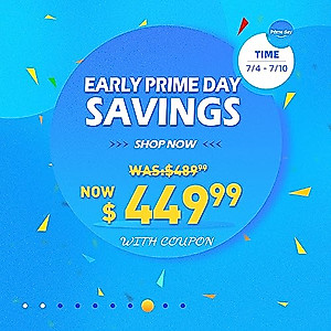 PURPLE LEAF 10' X 13' Outdoor Retractable Pergola with Sun Shade Canopy Patio Metal Shelter for Porch Garden Beach Pavilion Grill Gazebo Modern Yard Grape Trellis Pergola, Gray