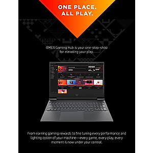 HP Victus 16 Gaming Laptop, NVIDIA GeForce RTX 3060, 12th Gen Intel Core i7-12700H, 16 GB RAM, 512 GB SSD, FHD IPS Display, Windows 11 Home, Backlit Keyboard, Enhanced Thermals (16-d1010nr, 2022)