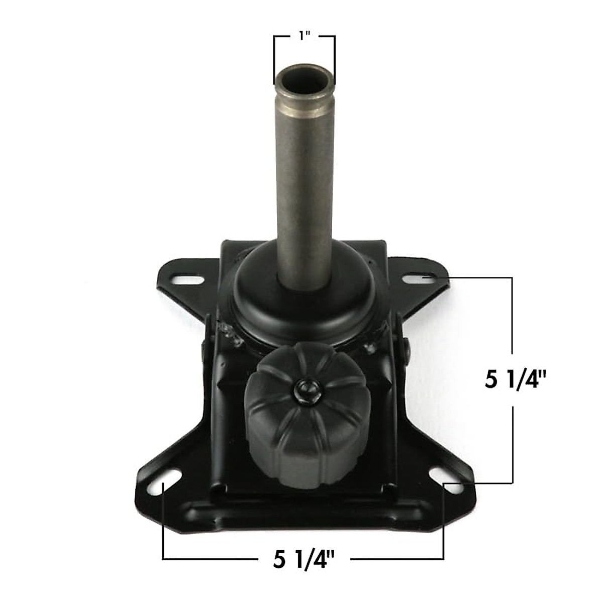 Douglas Swivel Tilt Mechanism Replacement for Caster Chair Bolt Pattern 5 1/4" x 5 1/4"
