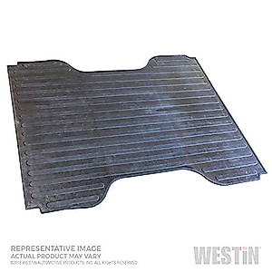 Westin 50-6135 Black Rubber Truck Bed Mat fits 1999-2016 F-250 F-350 Super Duty (8' Bed)