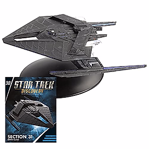 Star Trek The Official Discovery Starships Collection | Section 31 Ship with Magazine Issue 28 by Eaglemoss Hero Collector