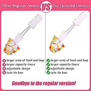 6 Pieces Bird Diaper Washable Parrot Diapers Reusable Bird Flight Suit Diaper Waterproof Inner Layer Protective Parrot Nappy Clothes for Parakeet Parrot Mini Macaw Budgie Canary, Fruit Style (Medium)