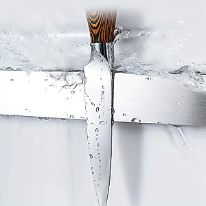 Magnetic Knife Holder for Wall, Magnetic Knife Holder, Strip Magnetic Knife Holder for Wall, Magnetic Knife Holder for Fridge, for Home Kitchen Utensil Holders, Easy to Install (16Inch)