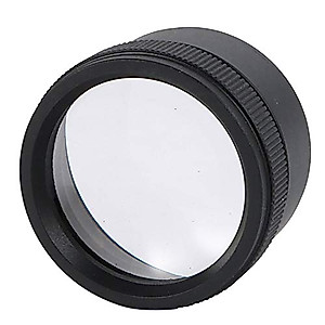 30X Portable Pocket Reading Magnifier Optics Loupes Mini Desk Magnifier Loop Microscope Magnifying Glass Lens for Jeweler Coins Maps Antiques Magazines Electronics (30X 40MM)