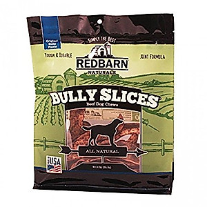 Redbarn Bully Slices for Dogs | Highly Palatable, Long-Lasting Natural Dental Treats with Functional Ingredients, 9 oz. (Pack of 4) - Variety Pack