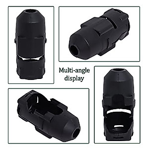 2 Packs Impact Protective Boot 2767-20 for Milwaukee M18 FUEL 1/2 Torque Impact Wrench 49-16-2767 & 2863-20 Electric Tools Black