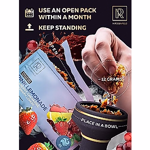 Pink Lemonade Shisha Hookah Flavors Nicotine Free Herbal - 3.5 ounce - 100 Gram Hookah Shisha Tobacco Free Hookah Tobacco & Nicotine Free Shisha - Shisha Hookah Flavors (Pack of 1)