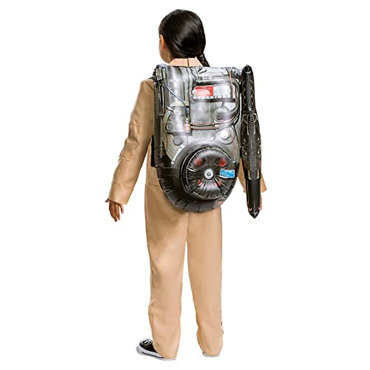 Disguise Ghostbusters Costume for Kids, Official Ghostbusters Classic Jumpsuit with Proton Pack Accessory, Child Size Large (10-12)