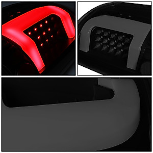 DNA MOTORING TL-F15004-LED-3D-BKSM-G2 LED 3D Tail Light Assembly Driver & Passenger Side [Compatible with 04-08 Ford F150 Lobo]