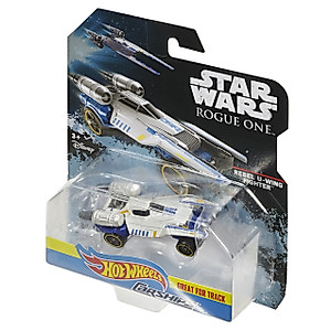Hot Wheels Star Wars Rogue One Rebel U-Wing Fighter Carship