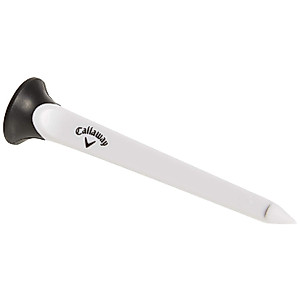 Callaway Par-Tee Plastic Golf Tees, 10 Pack,White