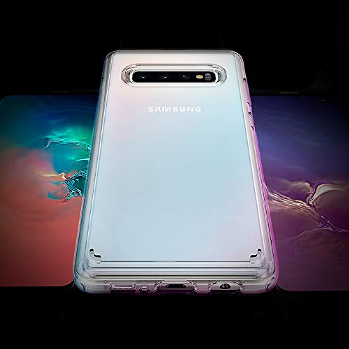 Spigen Ultra Hybrid Designed for Samsung Galaxy S10 Plus Case (2019) - Crystal Clear