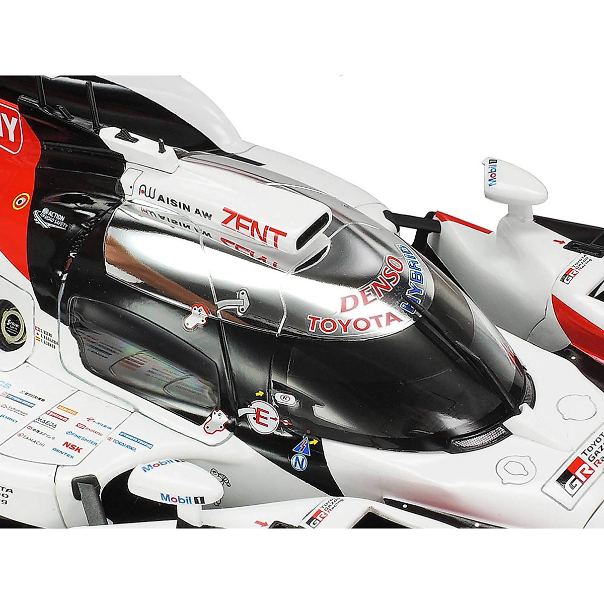 Tamiya 25421 1:24 Toyota G.R. 2019 TS050 Hybrid LM, Faithful Replica, Plastic kit, Crafts, Model kit, Assembly, unpainted