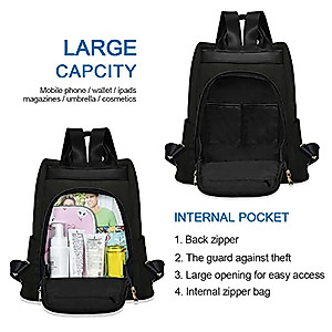 ALAZA Skull Hand Holding Heart Backpack Purse with Adjustable Straps for Woman Ladies