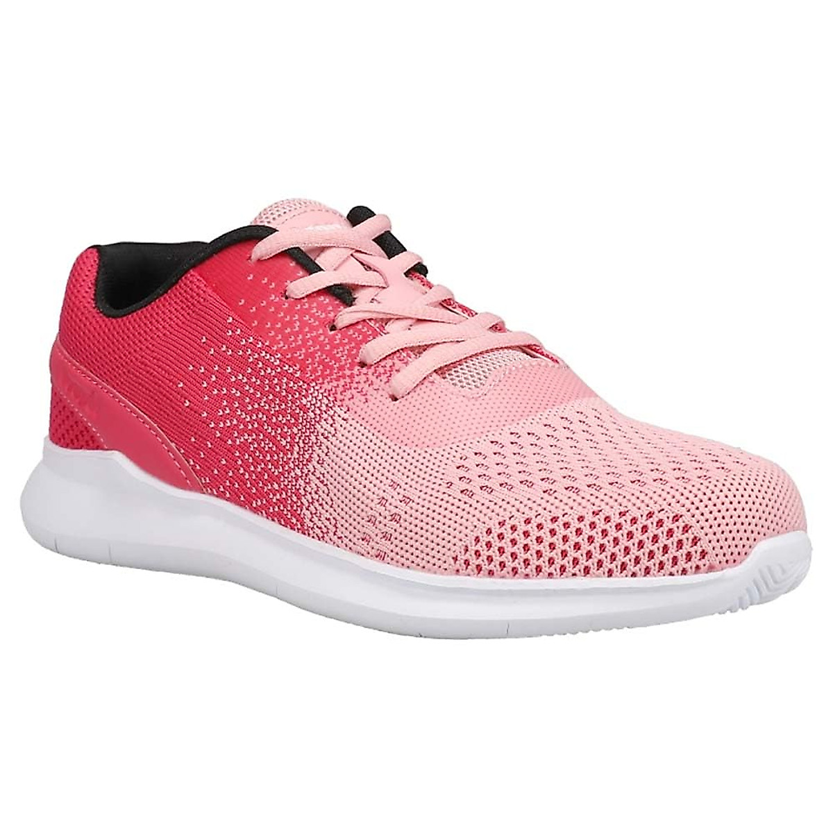 Propet Womens Travelbound Duo Knit Lace Up Sneakers Shoes Casual - Pink - Size 10 D