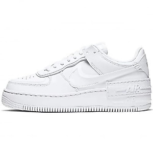 Nike Women's Air Force 1 Shadow, White/White-white, 11