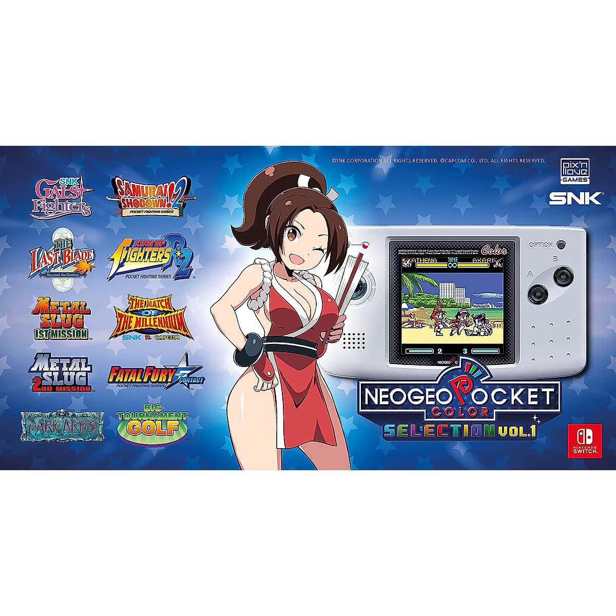 Neogeo Pocket Color Selection Vol 1 (Nintendo Switch)