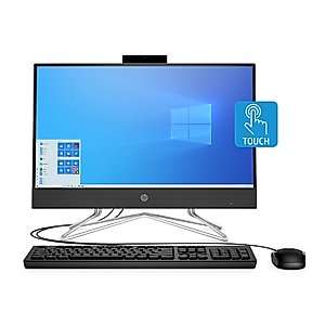 HP 22-DF AMD Ryzen 3 3250U 8GB 1TB HDD 21.5-Inch Full HD Touch Screen All-in-One PC