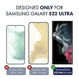 ArmorSuit 2 Pack for Samsung Galaxy S22 Ultra 6.8" Anti-Glare Screen Protector Case Friendly MilitaryShield Matte Film - Made in the USA