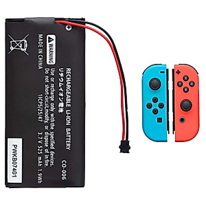 OSTENT 525mAh Rechargeable Battery Pack Replacement for Nintendo Switch Joy-Con Controller