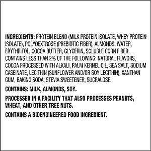 Quest Nutrition Mini Cookies & Cream Protein Bars, 8g Protein, 1g Sugar, 2g Net Carbs, Gluten Free, 14 Count