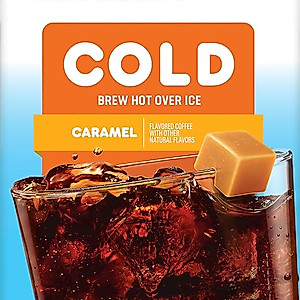 Dunkin' Cold Caramel Flavored Coffee, 60 Keurig K-Cup Pods