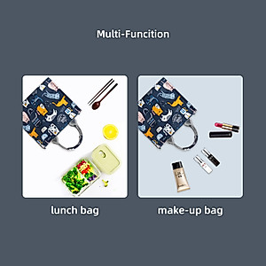 PHEBEN Small Diaper Bags Waterproof Travel Tote Mini Diaper Bag Multi-Function Baby Bags Crossbody Purse(Cat Paradise)