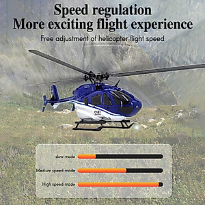 GoolRC Remote Control Helicopter 2.4GHz Remote Control Drone RC Helicopters 6-axis Gyroscope Stabilization Aileronless One-key Take-off Landing Altitude Hold Toy Gift for Adults with 2 Batteries